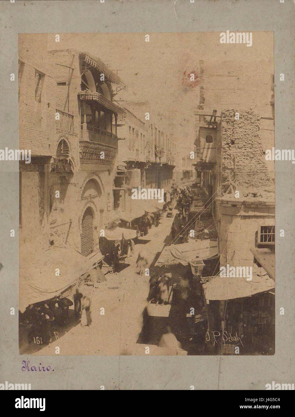 Pascal Sebah, a prominent photographer from the 19th century, captured ...