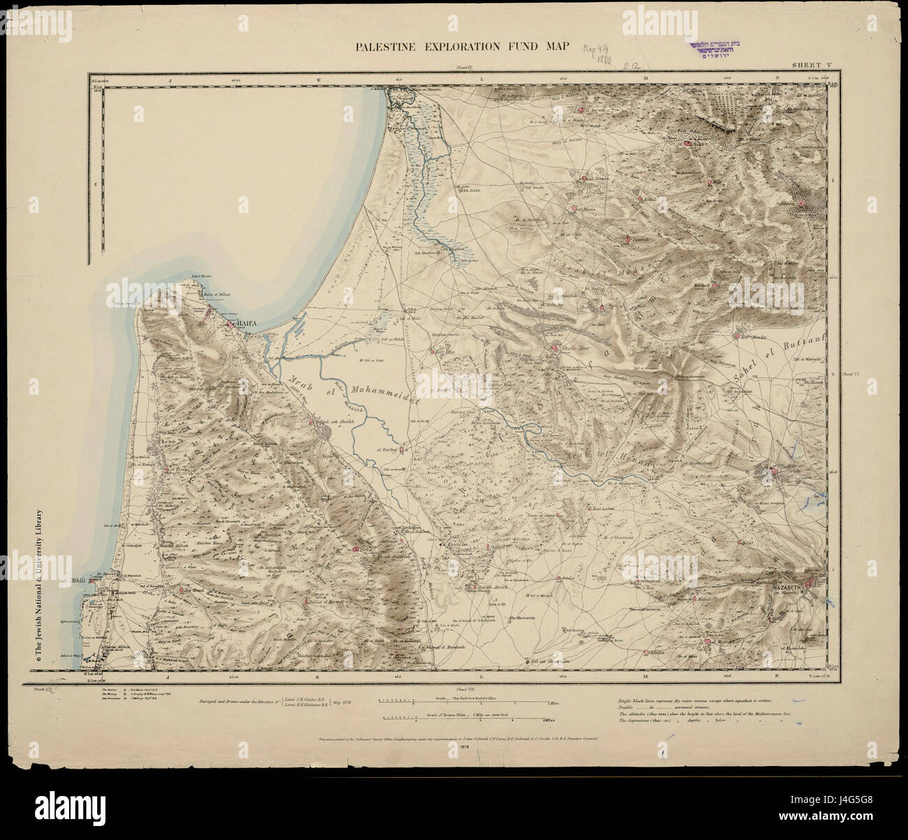 Maps of palestine hi-res stock photography and images - Alamy