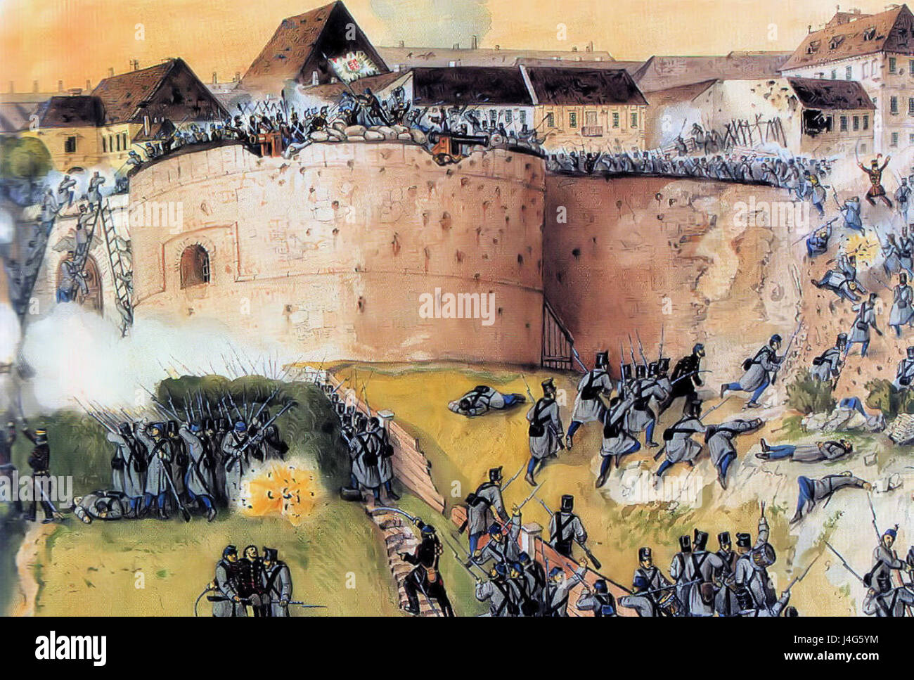 The battle of buda hi-res stock photography and images - Alamy