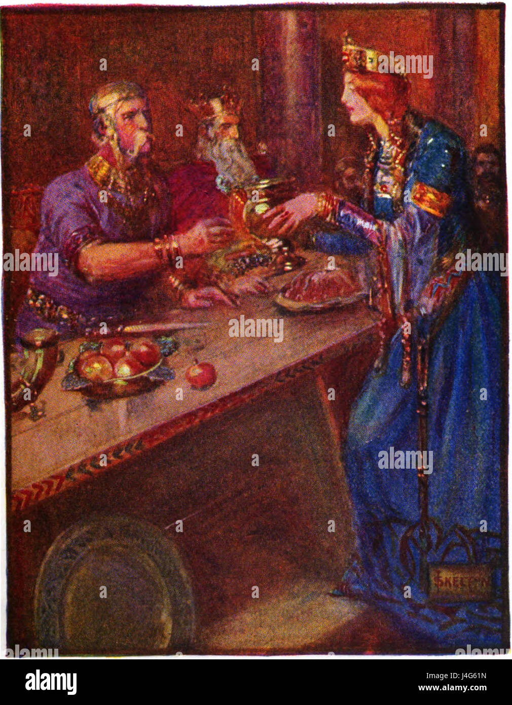 Beowulf Painting Public Domain