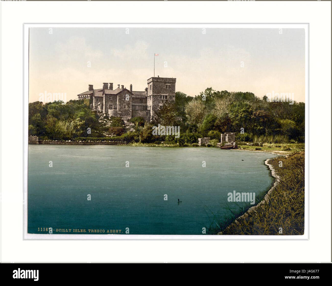 Scilly Isles Tresco Abbey 1890 Stock Photo - Alamy