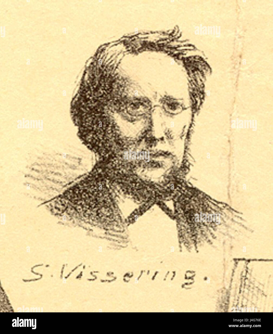 S. Vissering refers to a historical individual or figure, likely ...