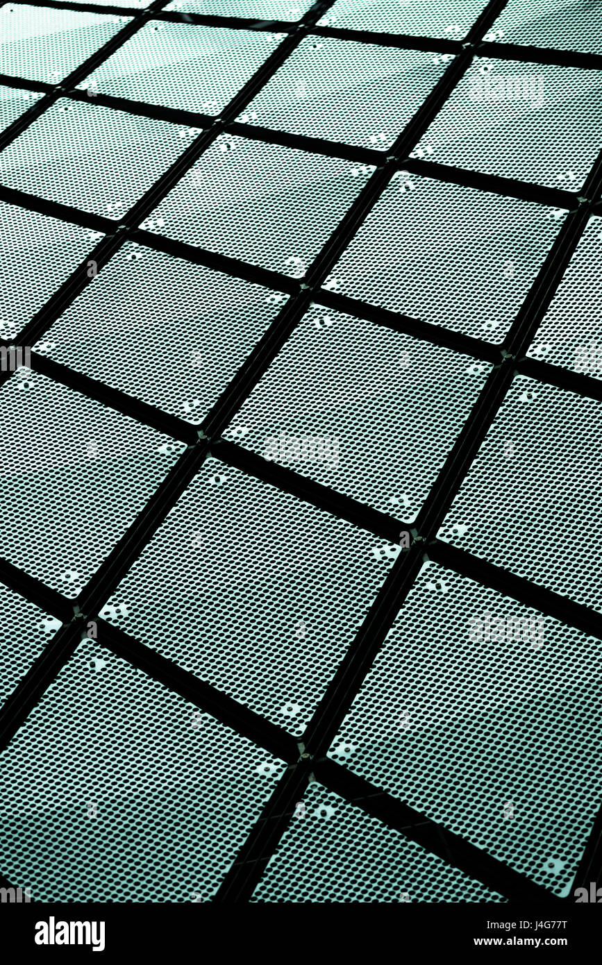 Fulton Center Sky Reflector-Net abstract view of main lattice design ...