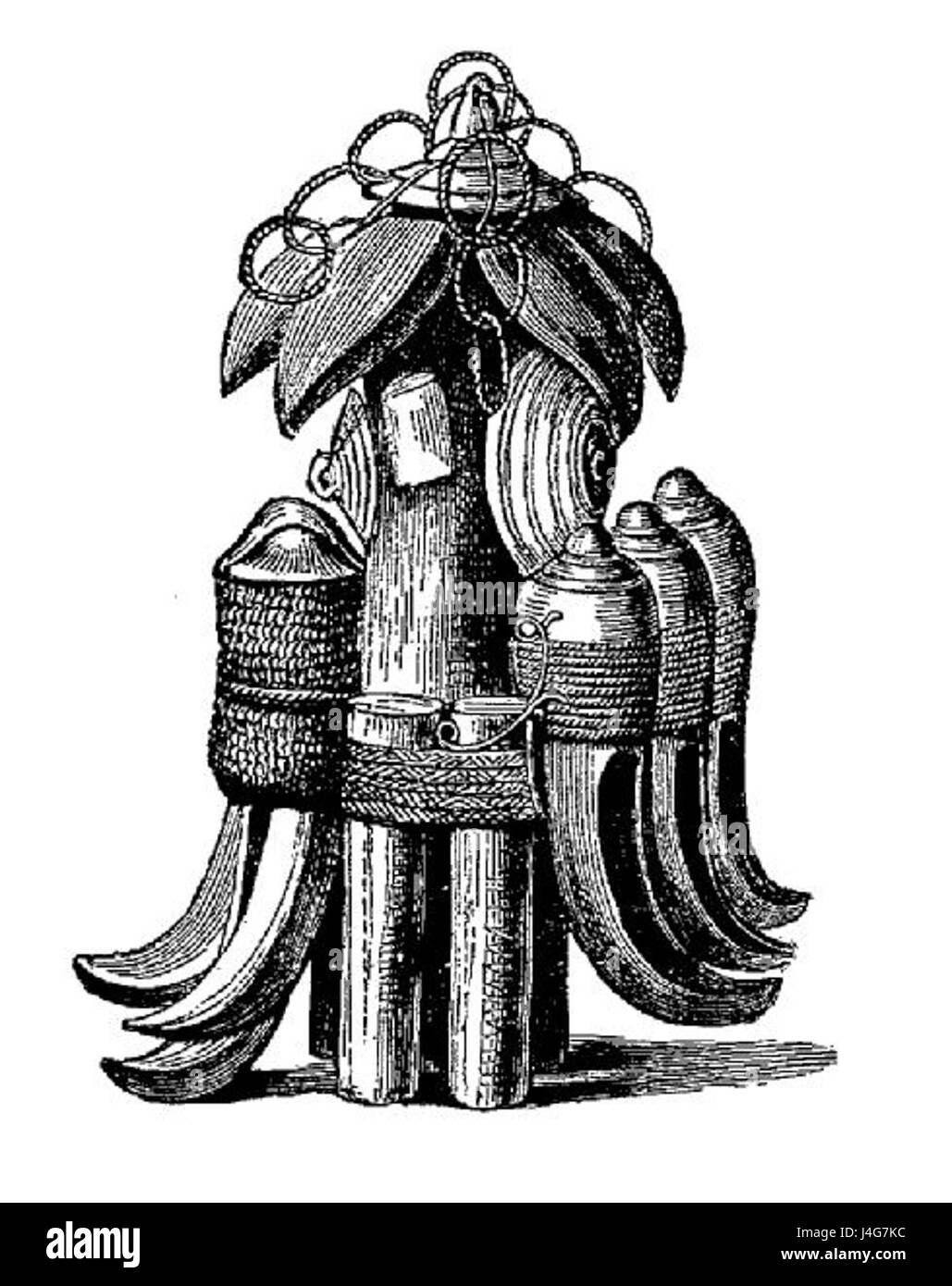 The Sampy talisman idol is a cultural artifact from Madagascar ...