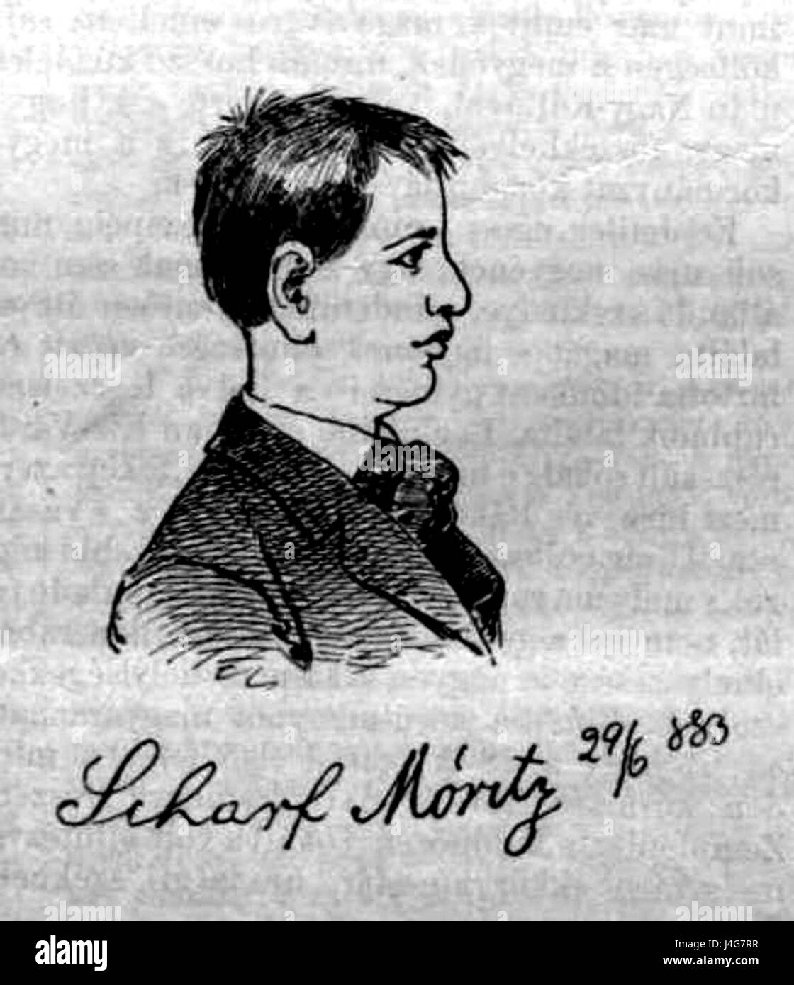 Scharf refers to an individual or artist, likely from the 19th or 20th ...