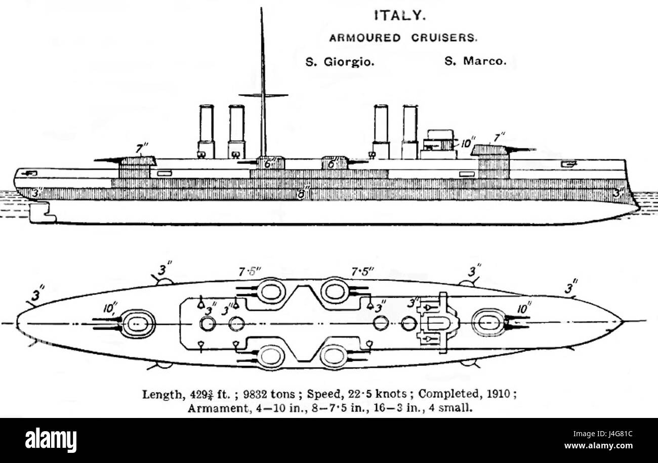 The San Marco-class cruisers were a series of light cruisers built for ...