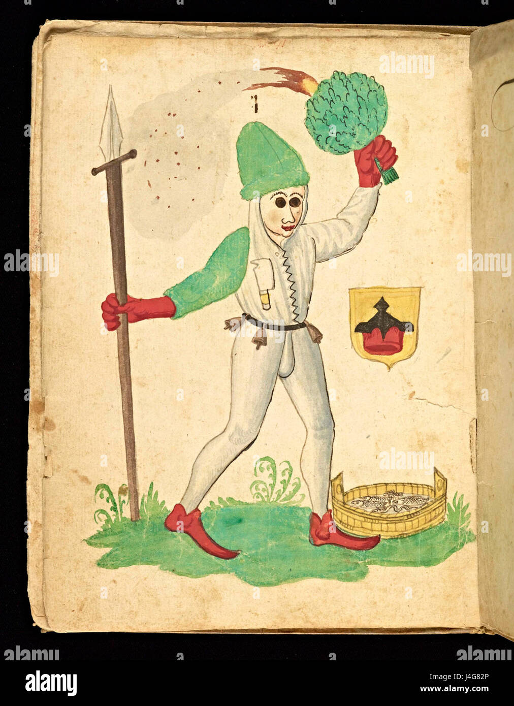 Schembartlauf Getty Research Library 01 Stock Photo - Alamy