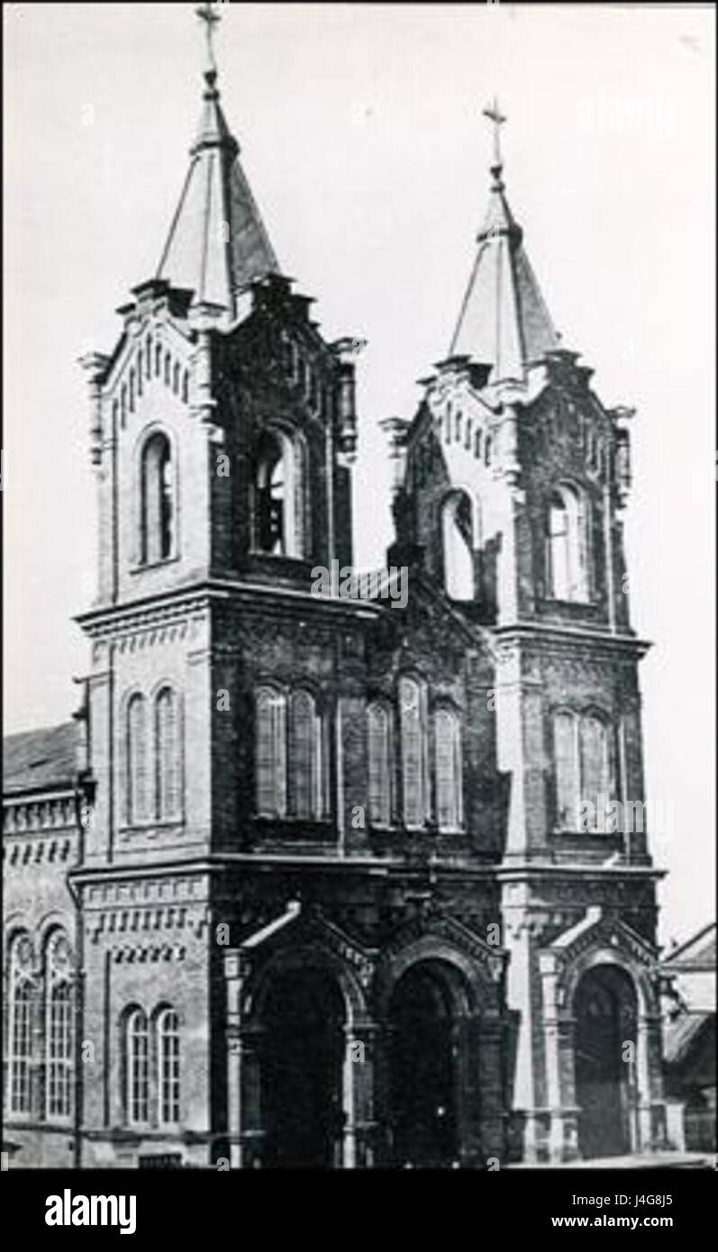 The Old Catholic Cathedral in Saratov, Russia, is a historic religious ...