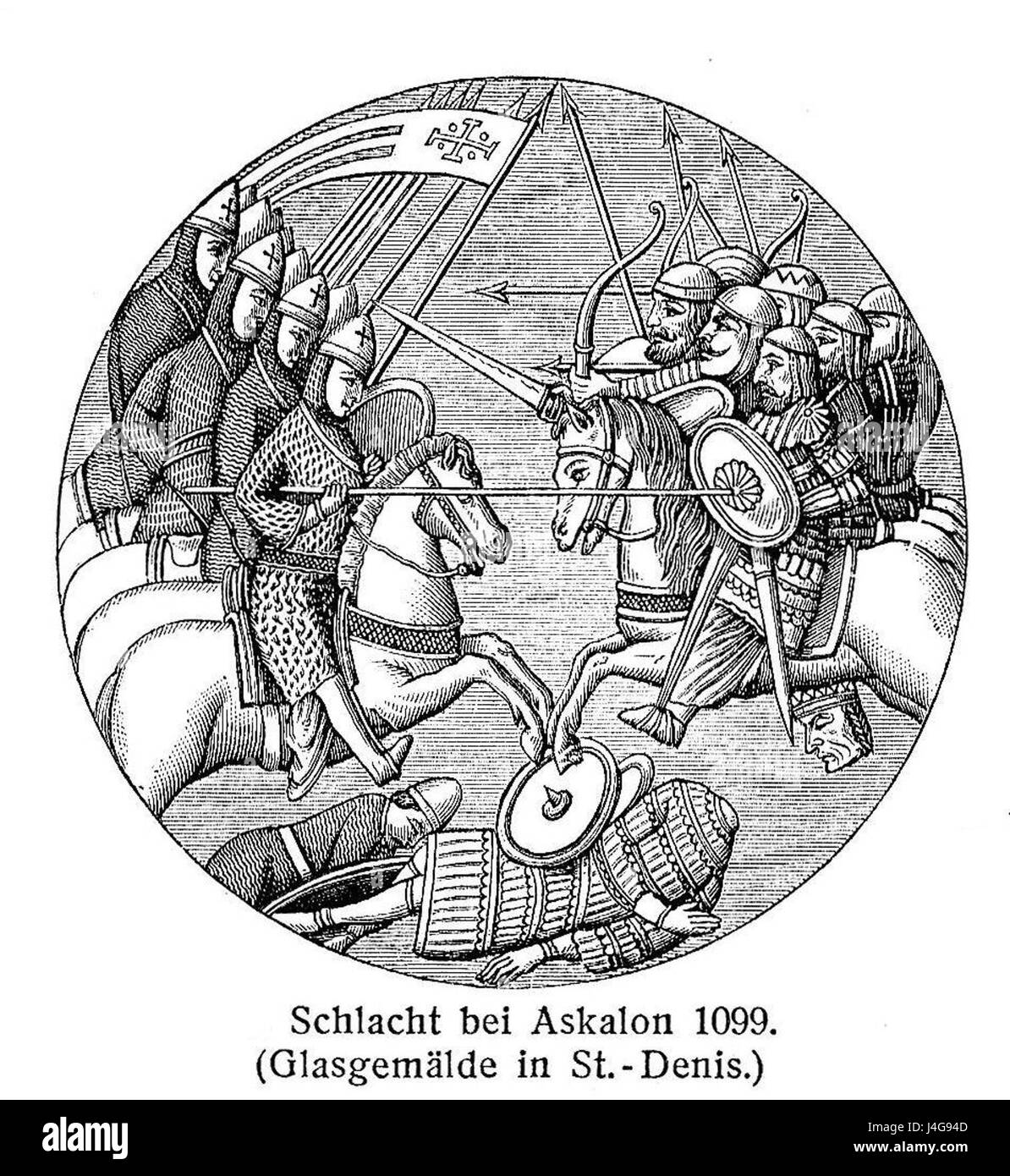 Schlacht bei askalon Black and White Stock Photos & Images - Alamy