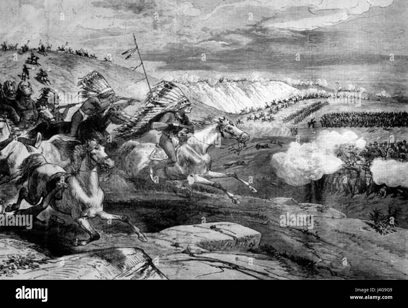 Battle of little bighorn hi-res stock photography and images - Alamy