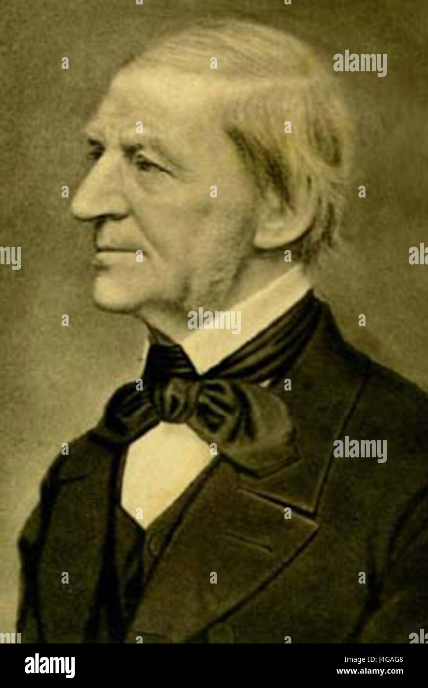 Ralph Waldo Emerson, a prominent American essayist and philosopher ...