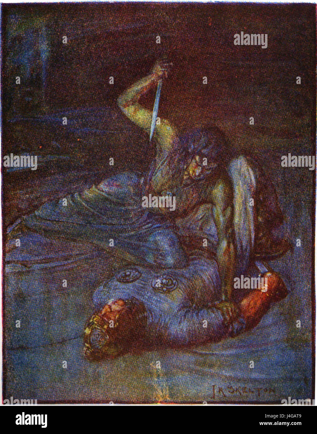 In the epic tale of Beowulf, the water witch is a formidable antagonist ...