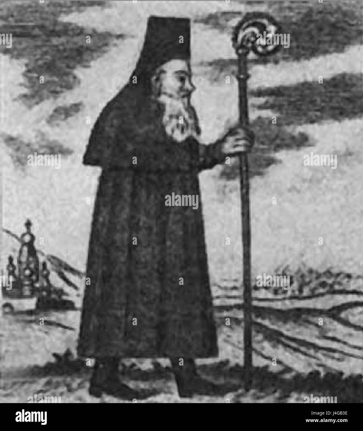 Monk community Black and White Stock Photos & Images - Alamy