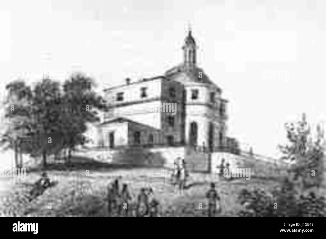 Stockholms gamla observatorium 1858 Stock Photo - Alamy