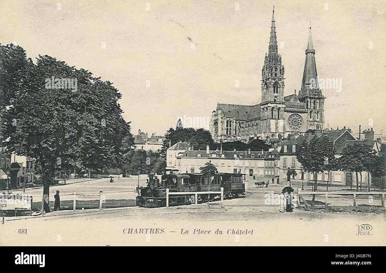 Chartres map hi-res stock photography and images - Alamy