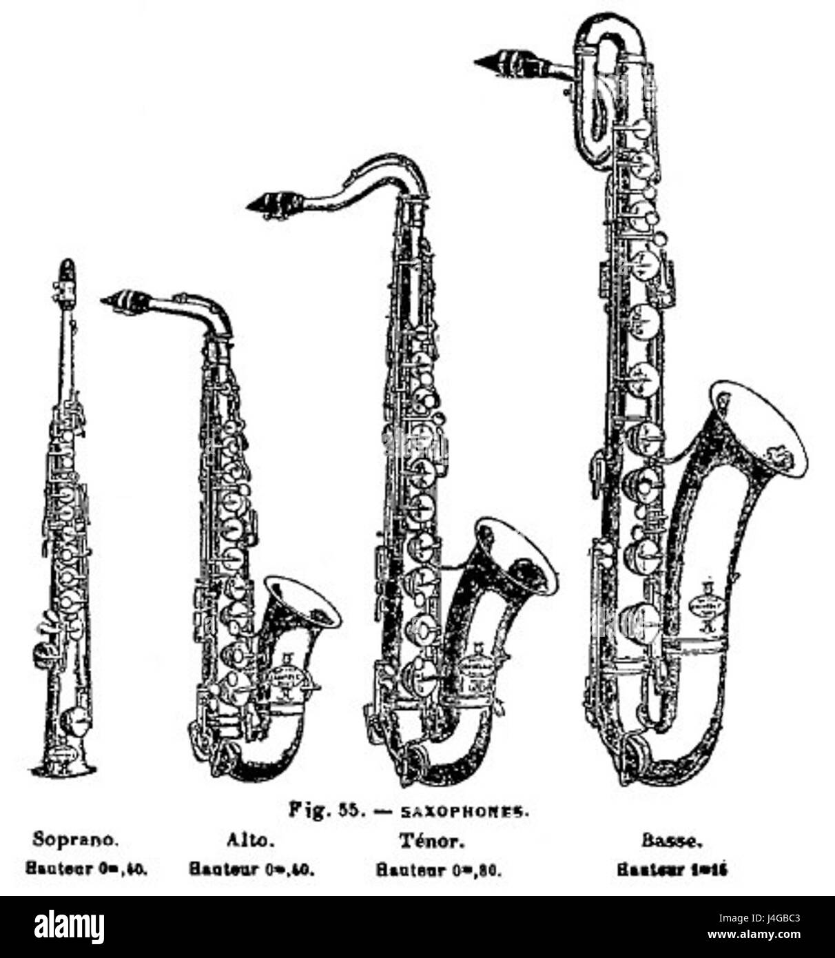 Saxophone family hi-res stock photography and images - Alamy