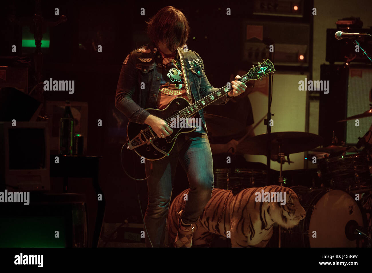 Ryan Adams performs at Massey Hall in Toronto with his Unknown Band 05 ...