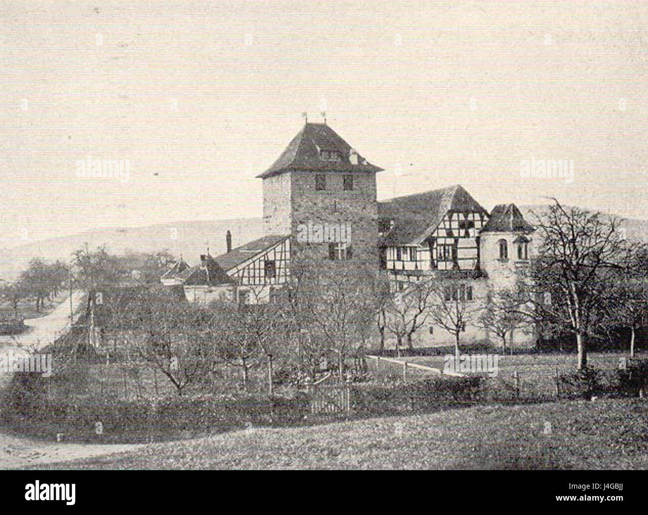 This refers to Schloss Hegi, a historical castle, and its restoration ...