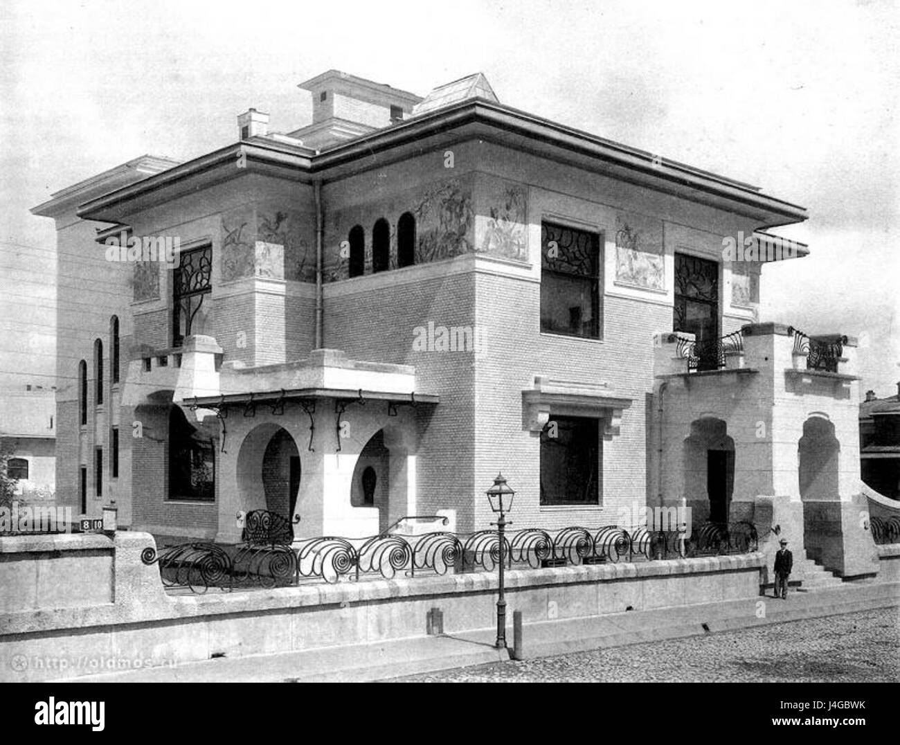 The Ryabushinsky House, designed by Fyodor Schechtel, is a prominent ...