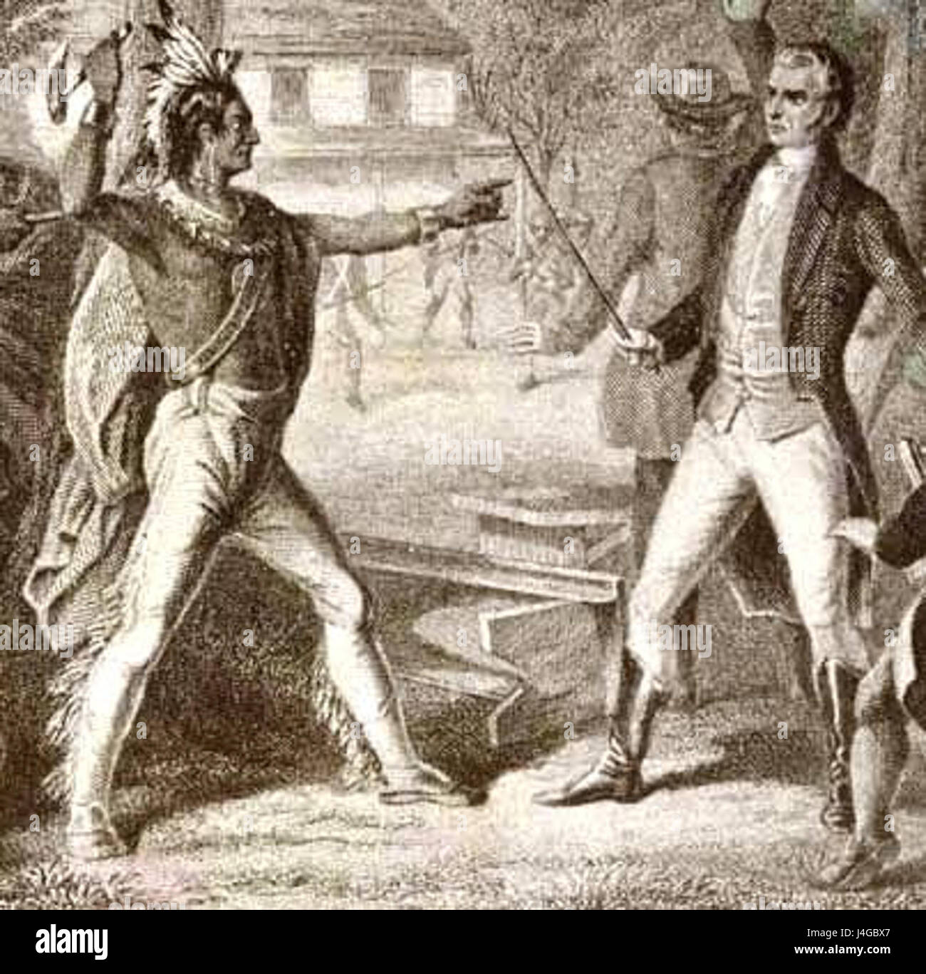 This reference likely relates to the historical context of Tecumseh ...