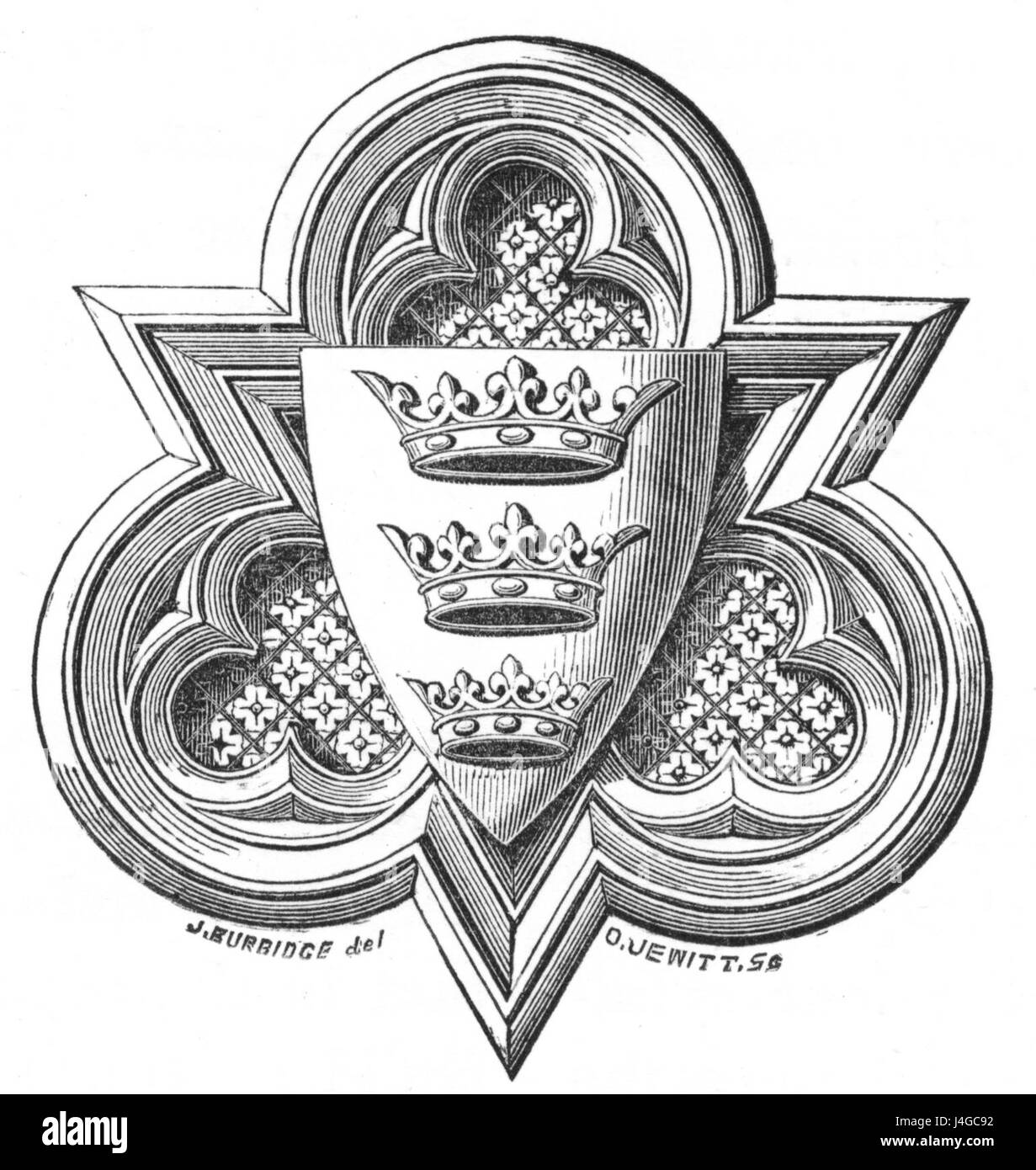 The Shield of Bristol Cathedral represents an important historical ...