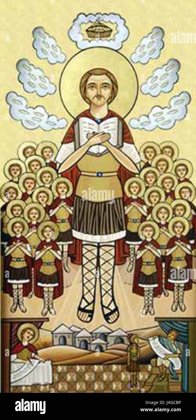 Patron saint of soldiers and martyrs hi-res stock photography and ...