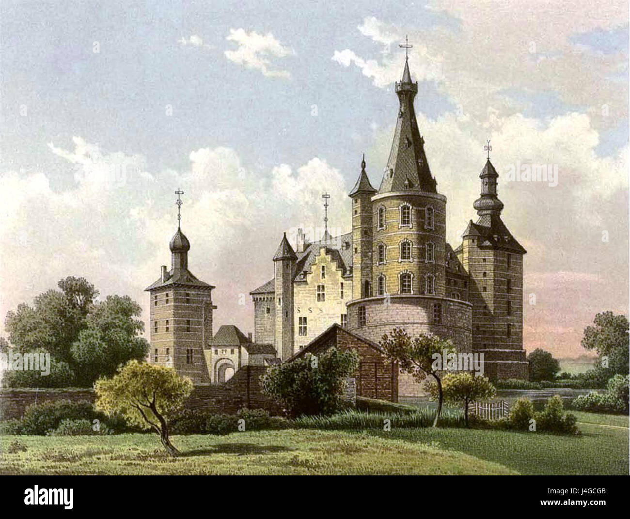 Schloss Merode is a historic castle located in Germany. The castle ...