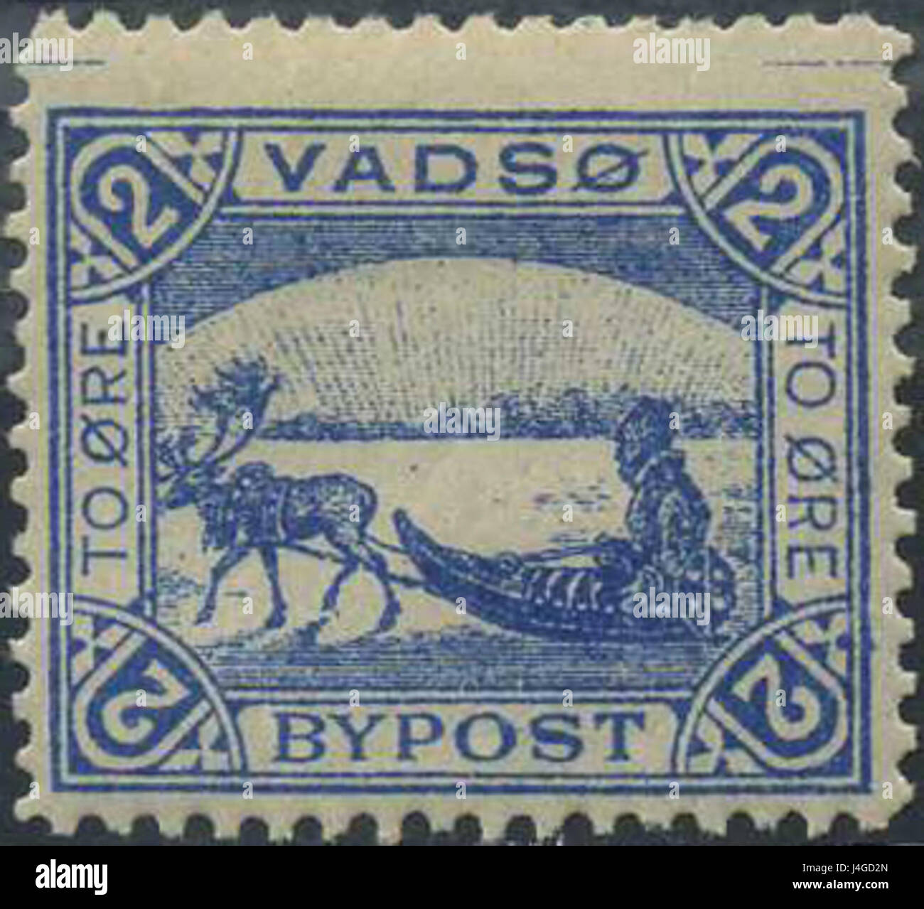 Stamp Vadsor Lockal Post is a postal artifact showcasing local postage ...