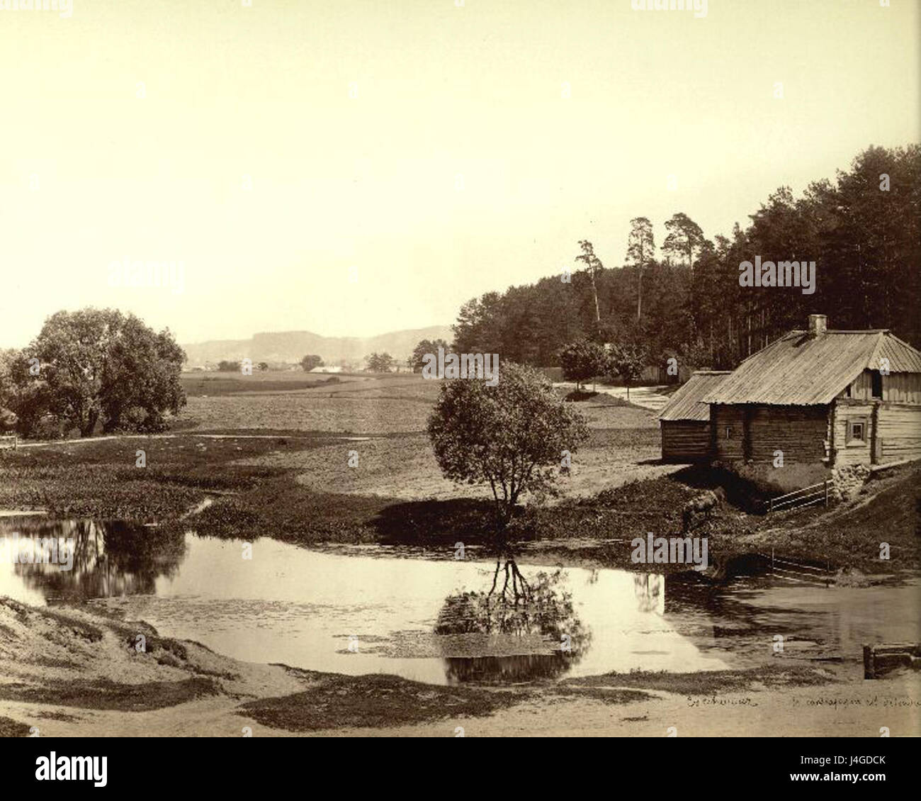 This image shows the surroundings of Vilnius, the capital of Lithuania ...