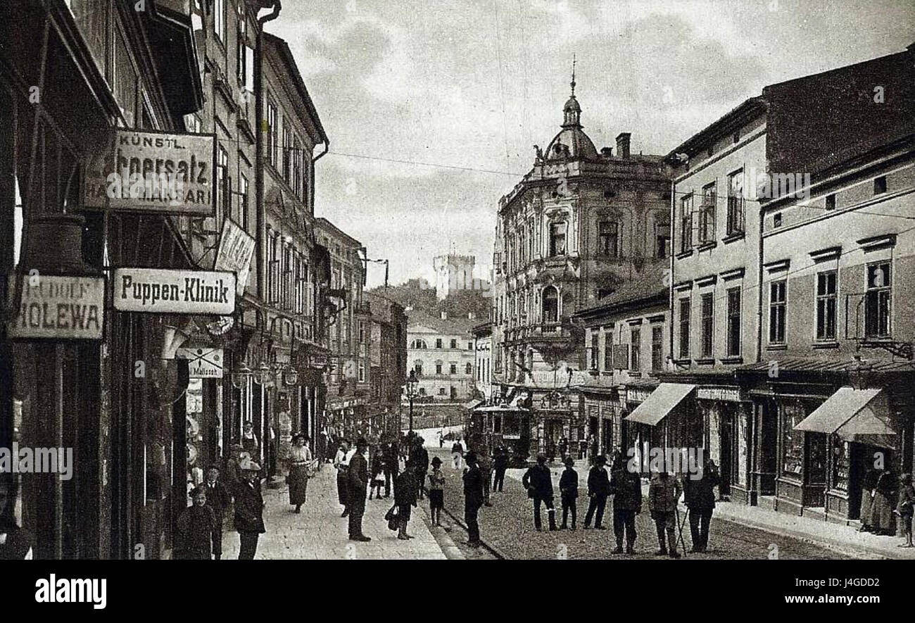 The images from Teschen (1917-1918) depict significant events from the ...