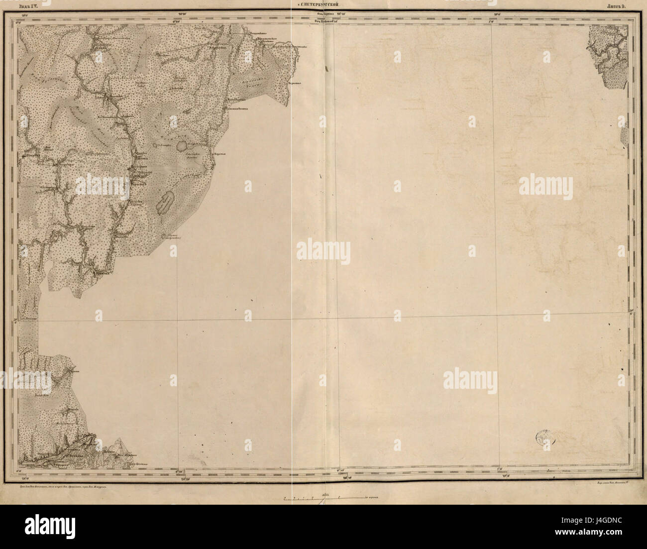 Shubert map R04L09 Stock Photo - Alamy