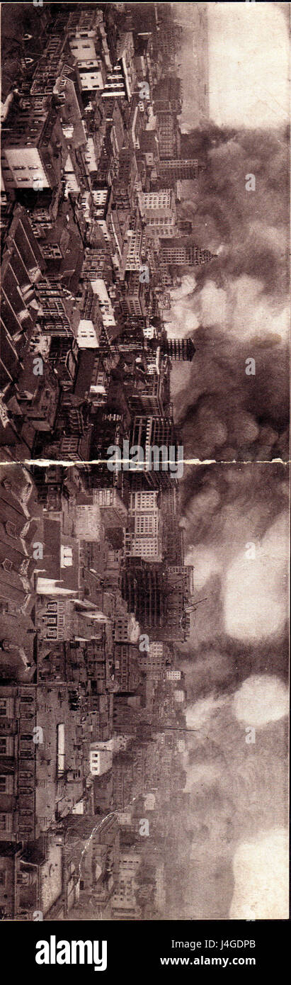 The 1906 San Francisco earthquake and fire, a catastrophic event ...