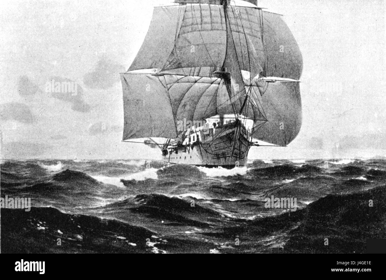 SMS Moltke (1877) 01 Stock Photo - Alamy