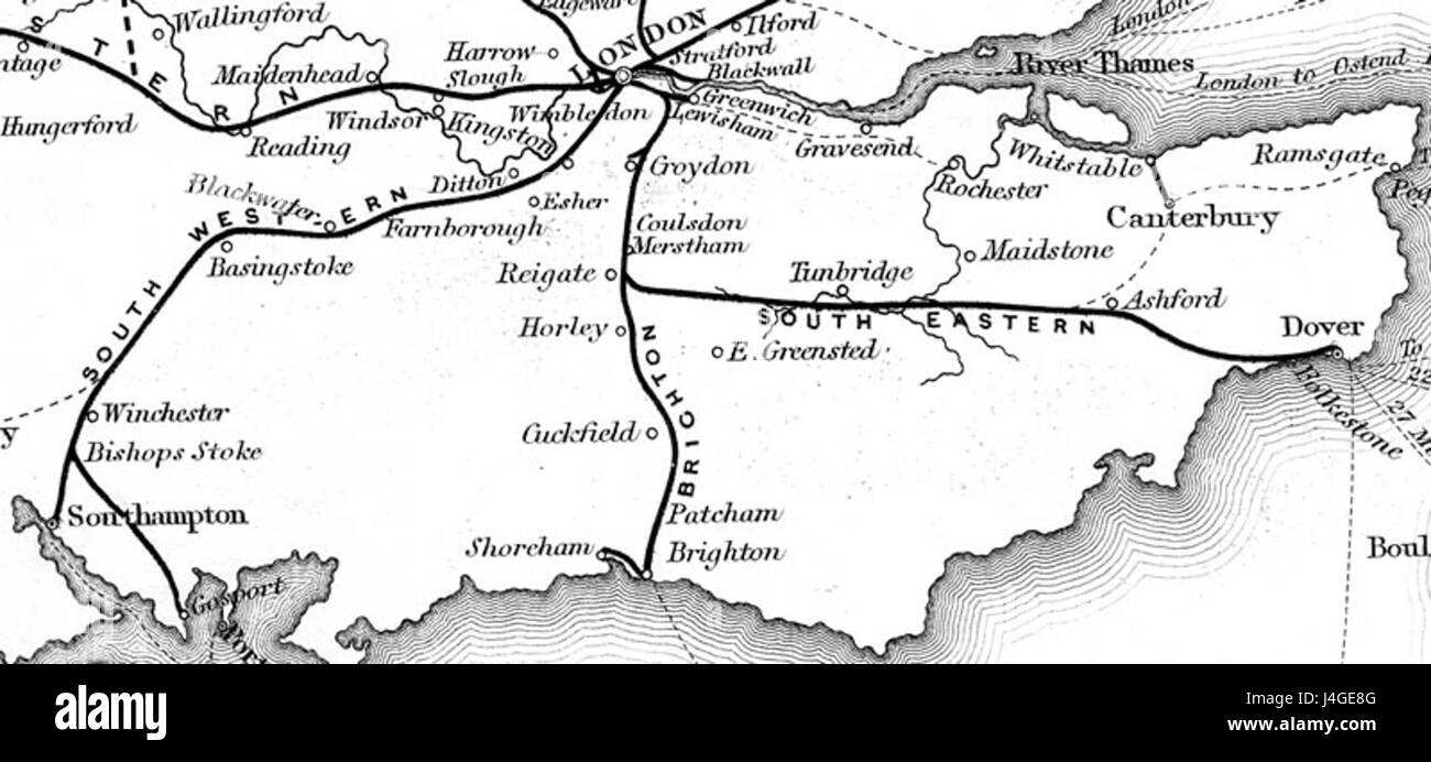 Bygone railways Black and White Stock Photos & Images - Alamy