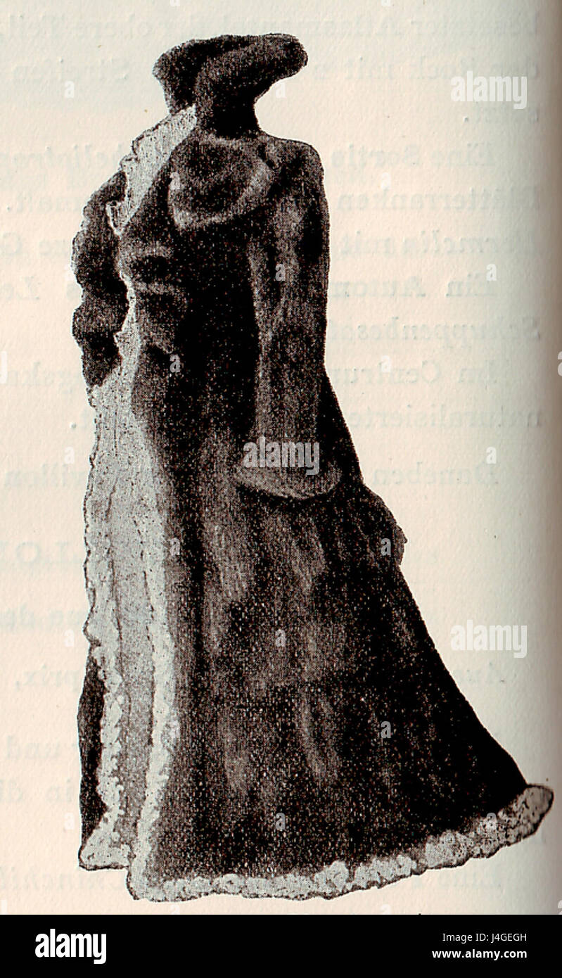 Sable redingote front Stock Photo - Alamy