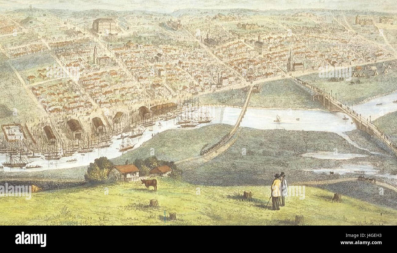 This photograph or reference pertains to Sandridge Bridge, built in ...