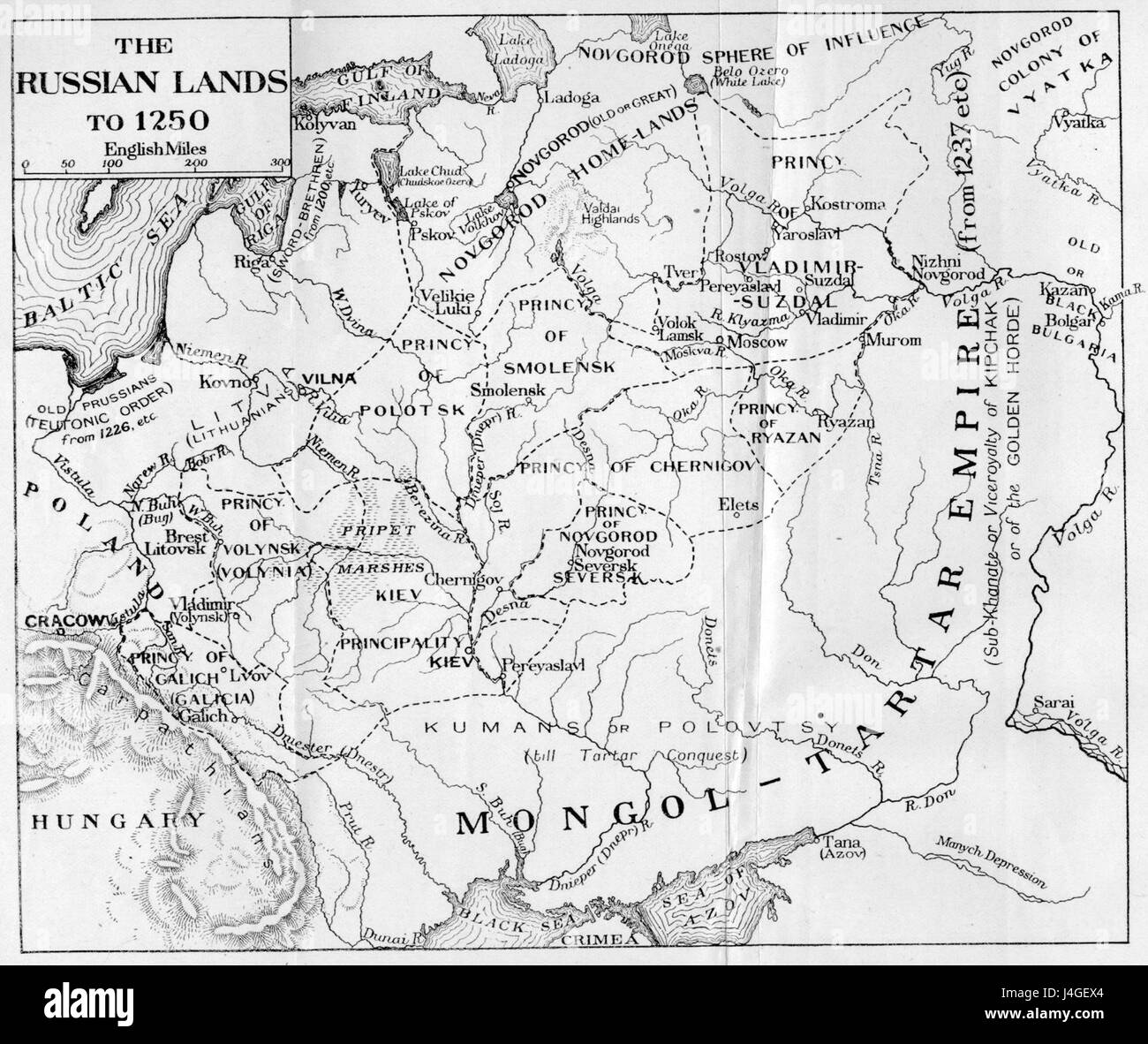 Historical map europe 12th century Black and White Stock Photos ...