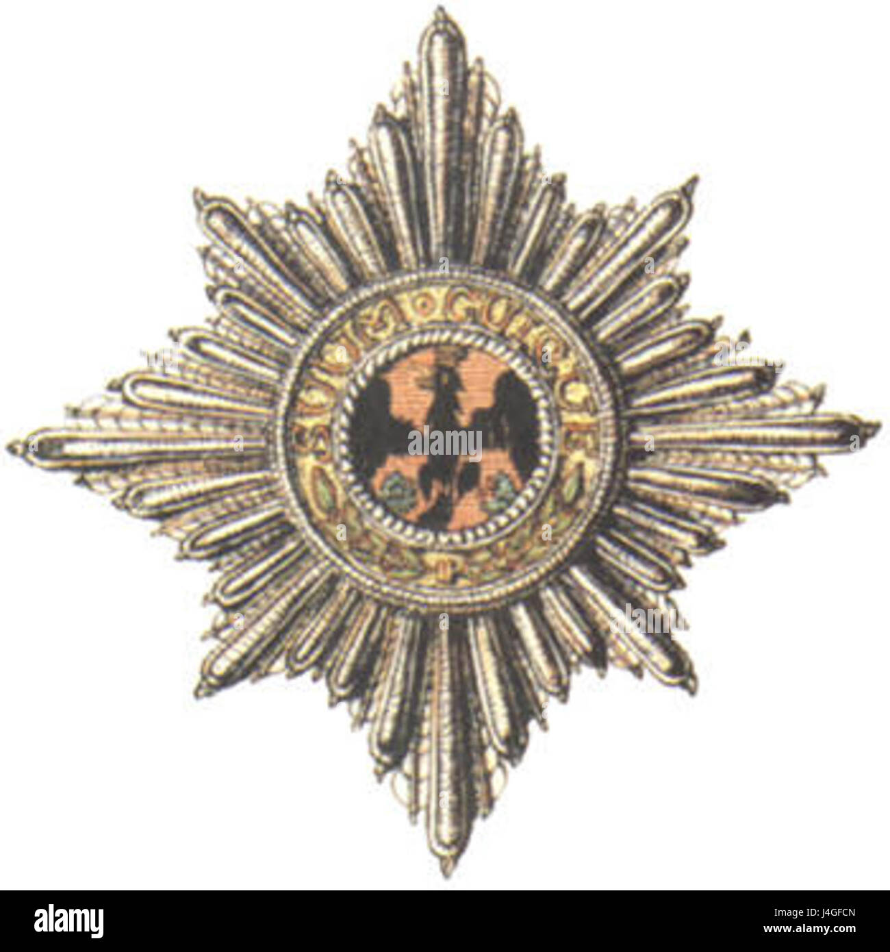 The Schwarzeradlerorden (Black Eagle Order) was a prestigious order of ...