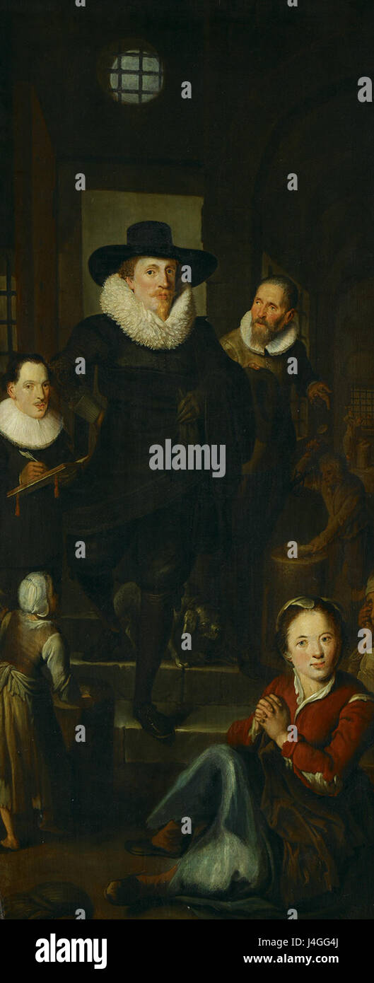 SA 1756 depicts a scene where an almoner visits a hemp processing ...