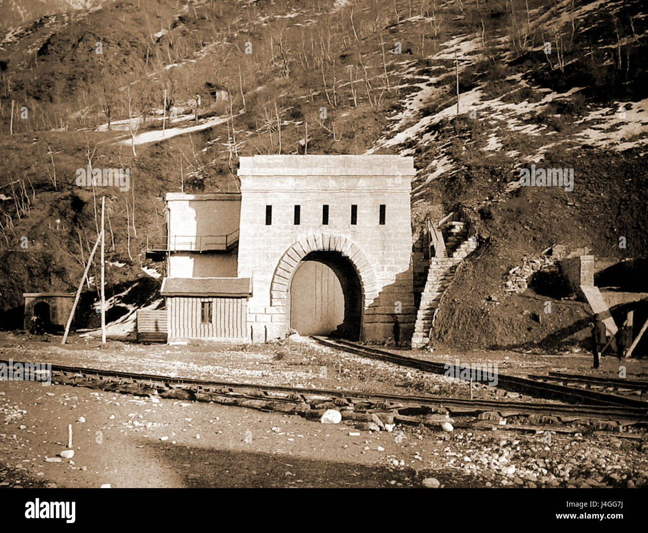 Simplon tunnel hi-res stock photography and images - Alamy