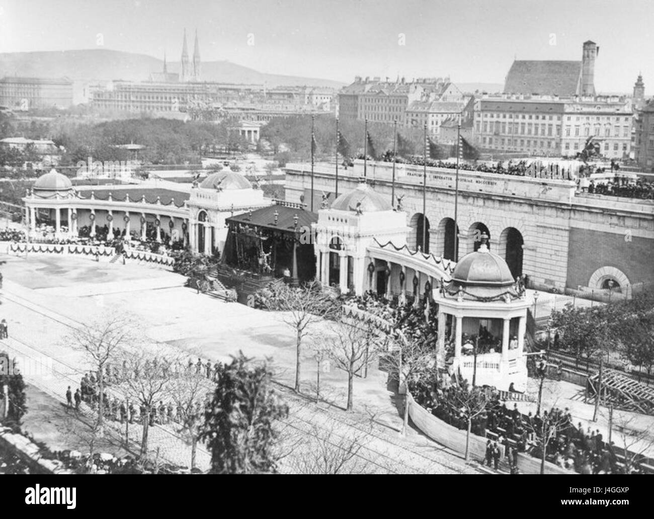 The silver anniversary of Franz Josef and Elisabeth of Austria in 1879 ...