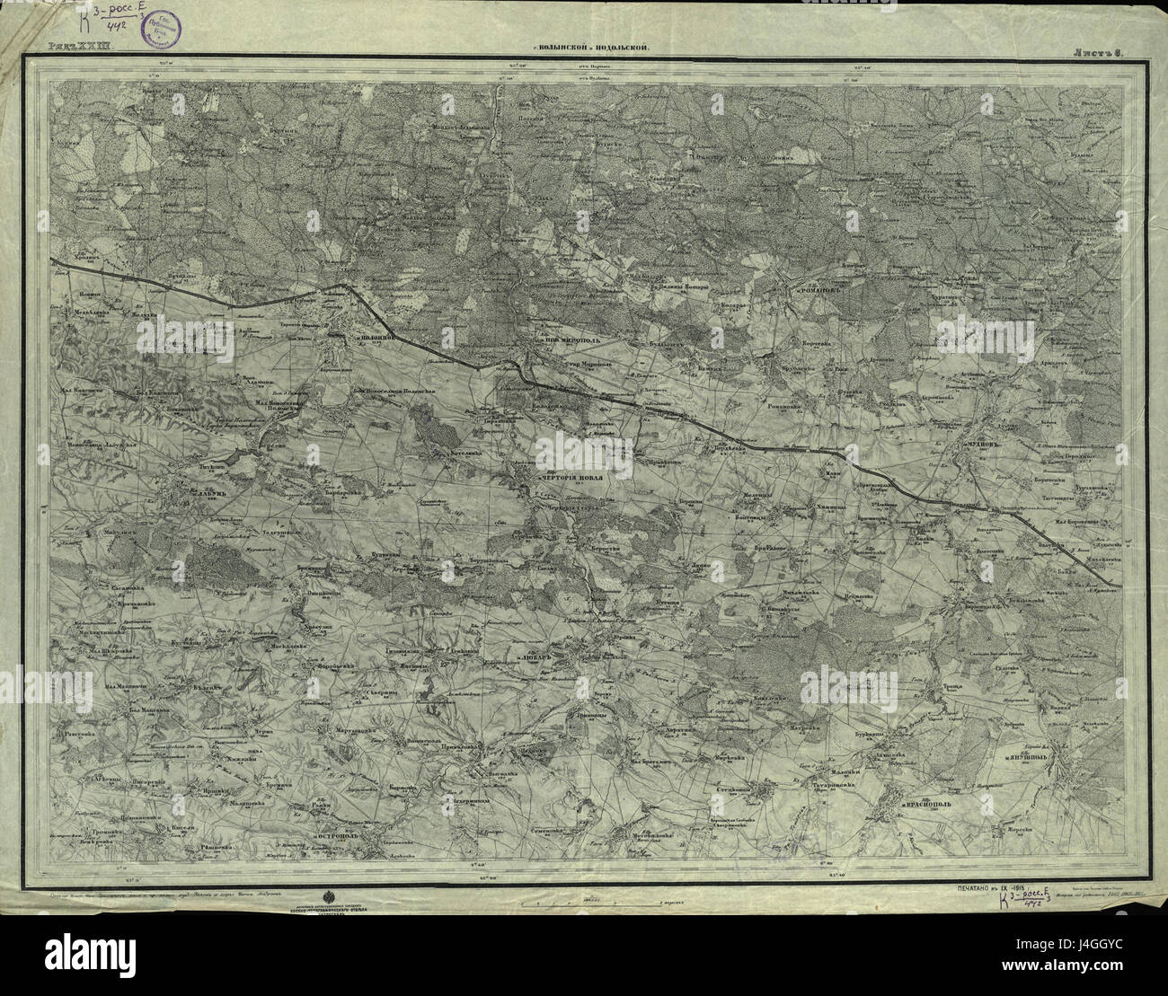 The Shubert map R23L06 represents a detailed cartographic view of a ...