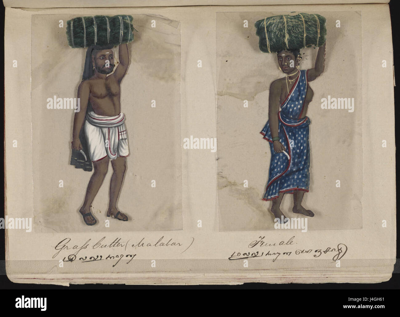 This work presents seventy-two specimens of different castes in India ...