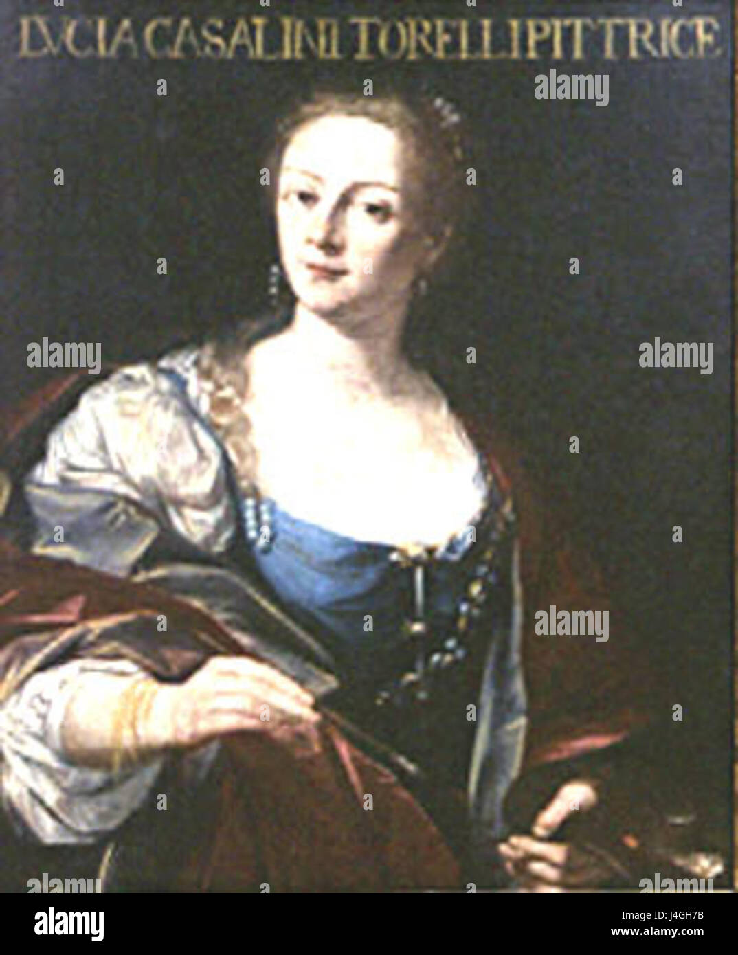 Self portrait by Lucia Casalini Torelli Stock Photo - Alamy