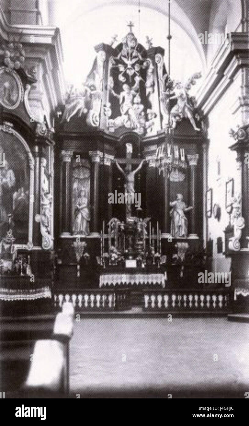 The Baroque altar of Siennica is an intricate example of Baroque ...