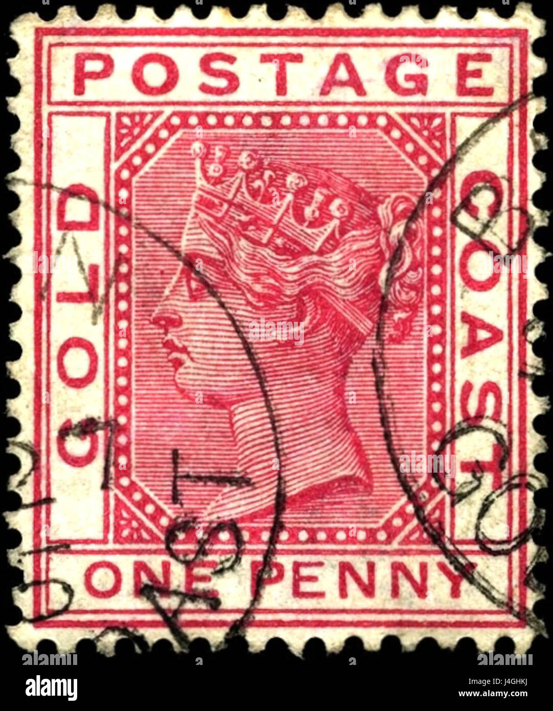 Gold coast stamp hi-res stock photography and images - Alamy