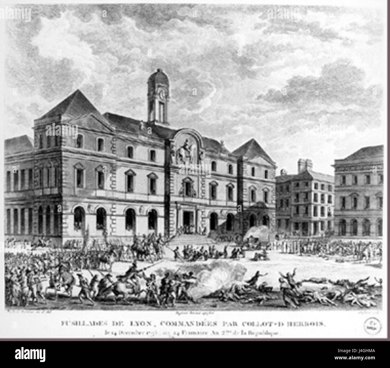 The Siege and Taking of the City of Lyon, a significant event in French ...