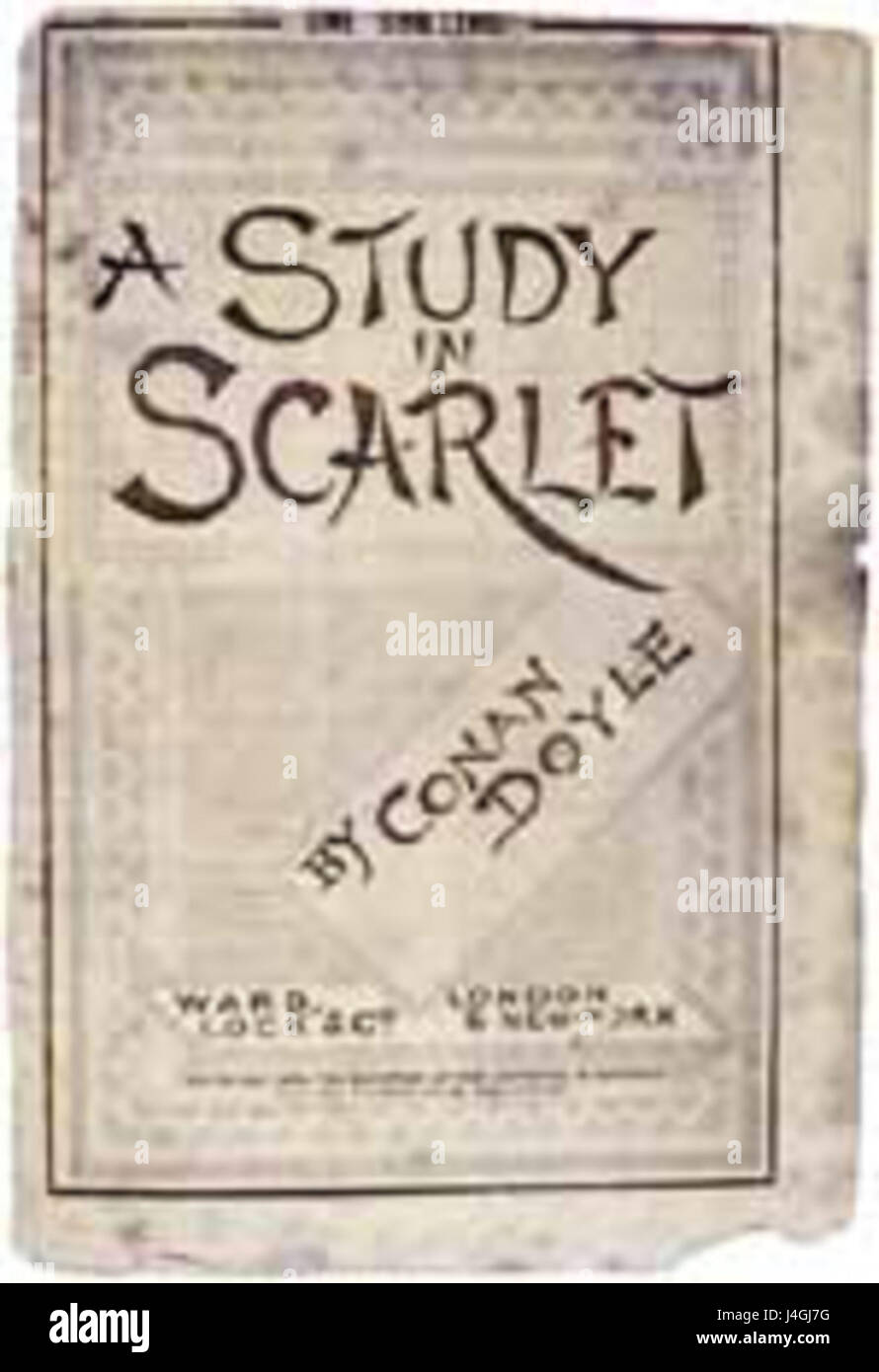 The first book in 'A Study in Scarlet' by Arthur Conan Doyle introduces ...