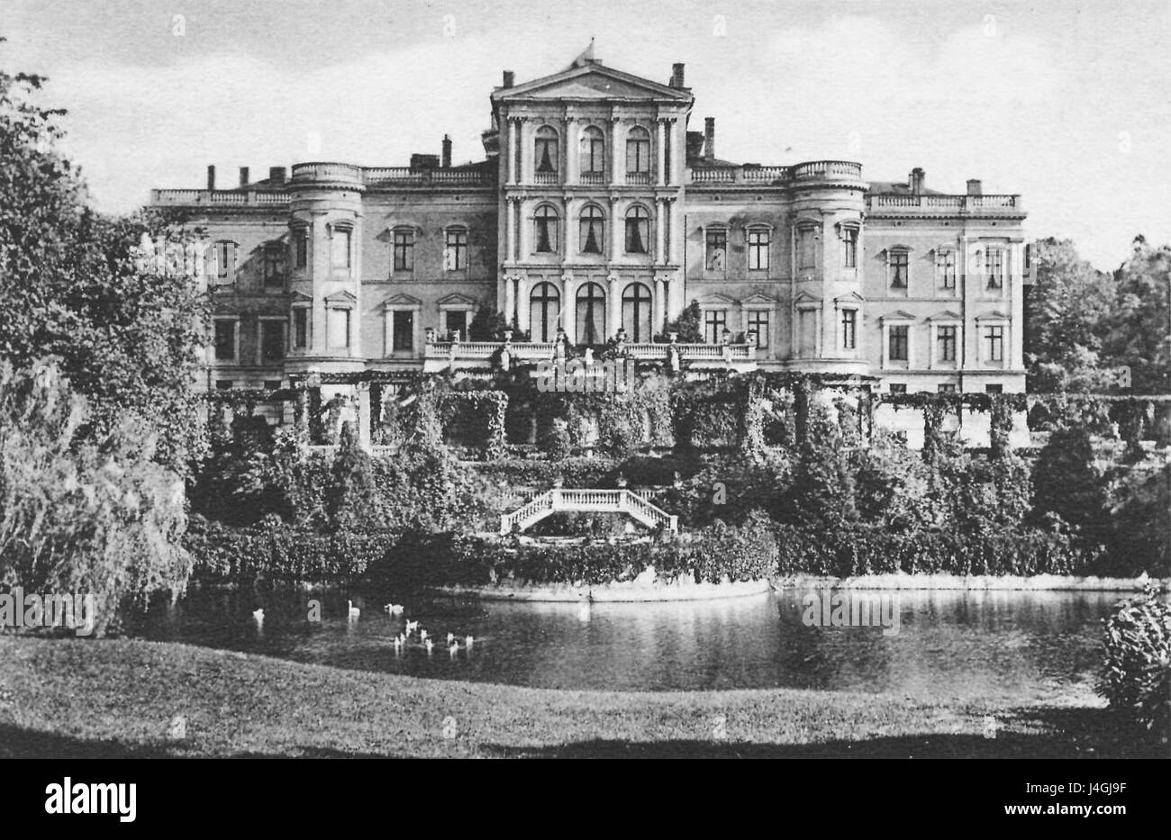 Schloss Putbus (1922 Stock Photo - Alamy