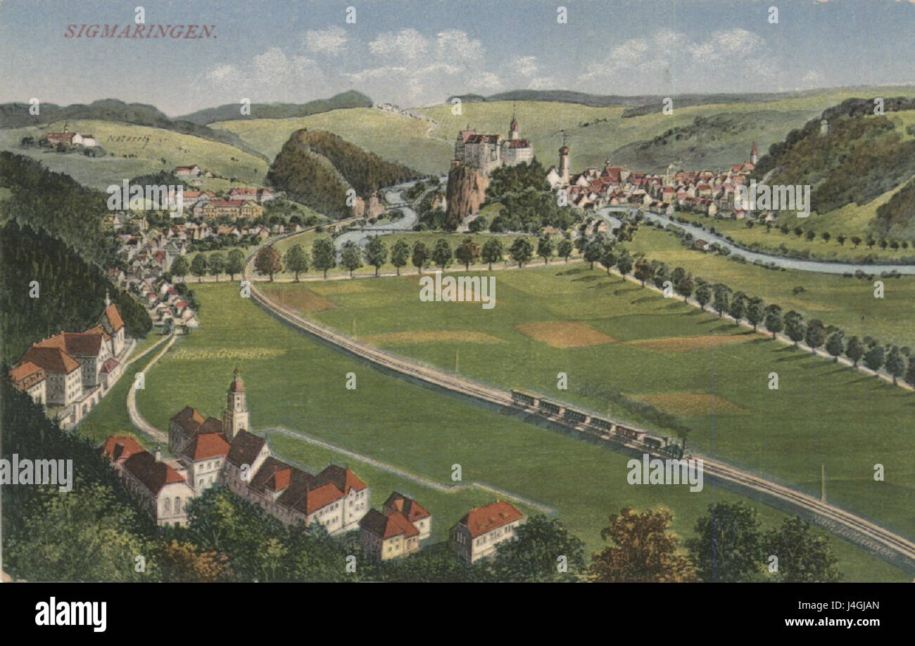 The title refers to a cityscape (Stadtansicht) of Gorheim, a locality ...
